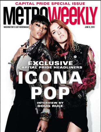 Icona Pop's New Single, U.S. Tour Dates - Metro Weekly