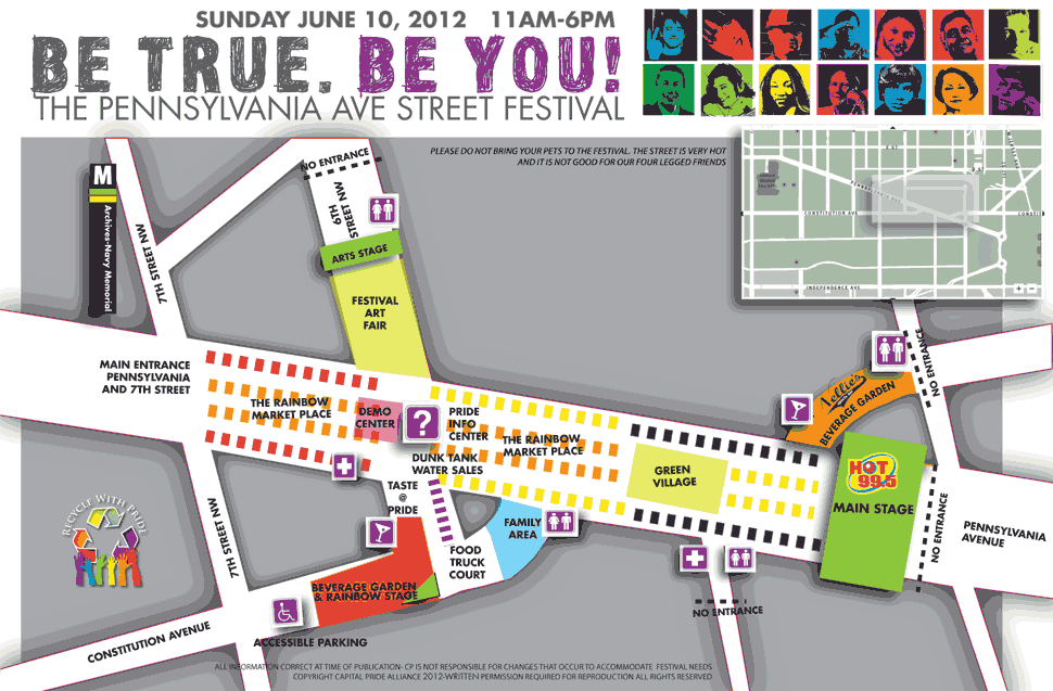 Parade and Festival Maps - Metro Weekly