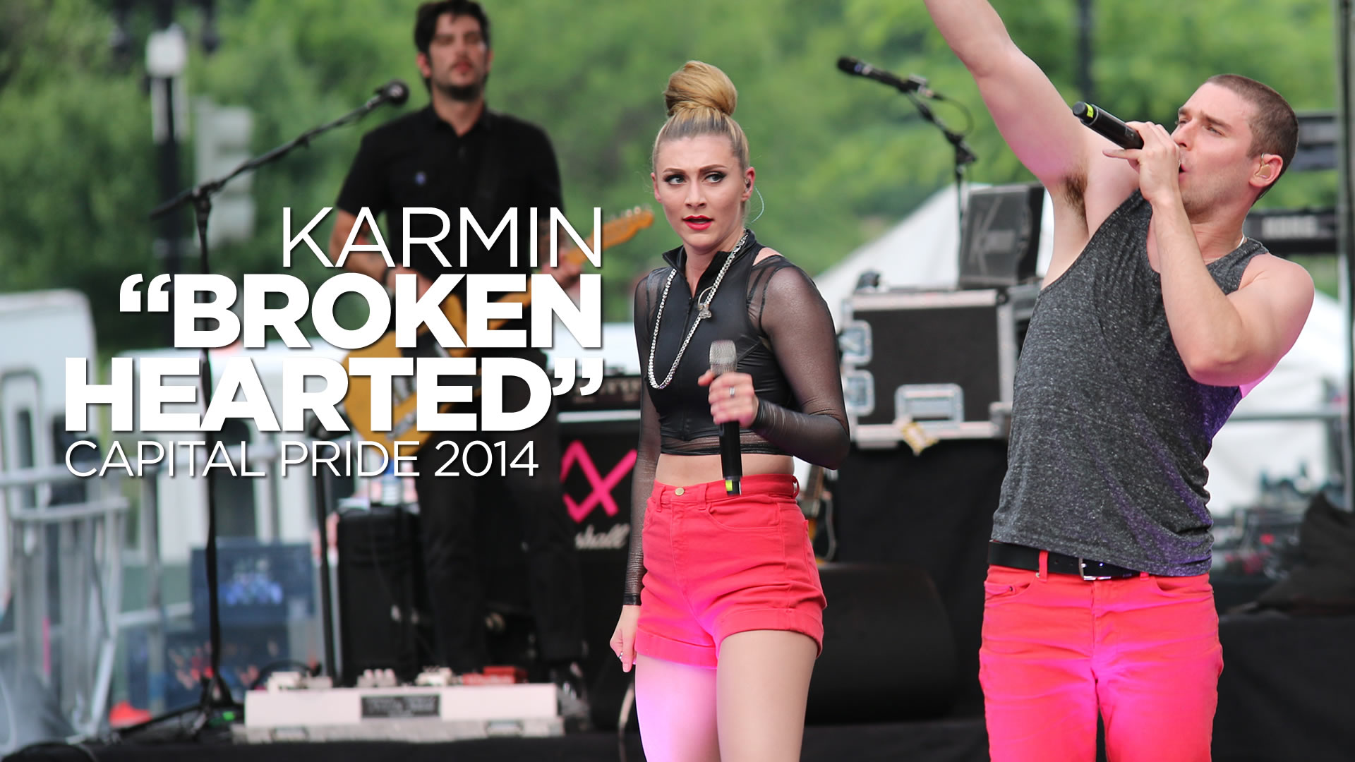 Karmin performs "Brokenhearted" at Capital Pride 2014 - Metro Weekly