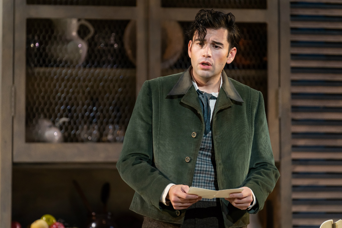 Alfredo (tenor Joshua Guerrero) suffers a broken heart and love lost in ...