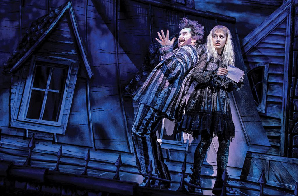 STAGE - 1227_Alex Brightman, Sophia Anne Caruso in BEETLEJUICE, Photo ...