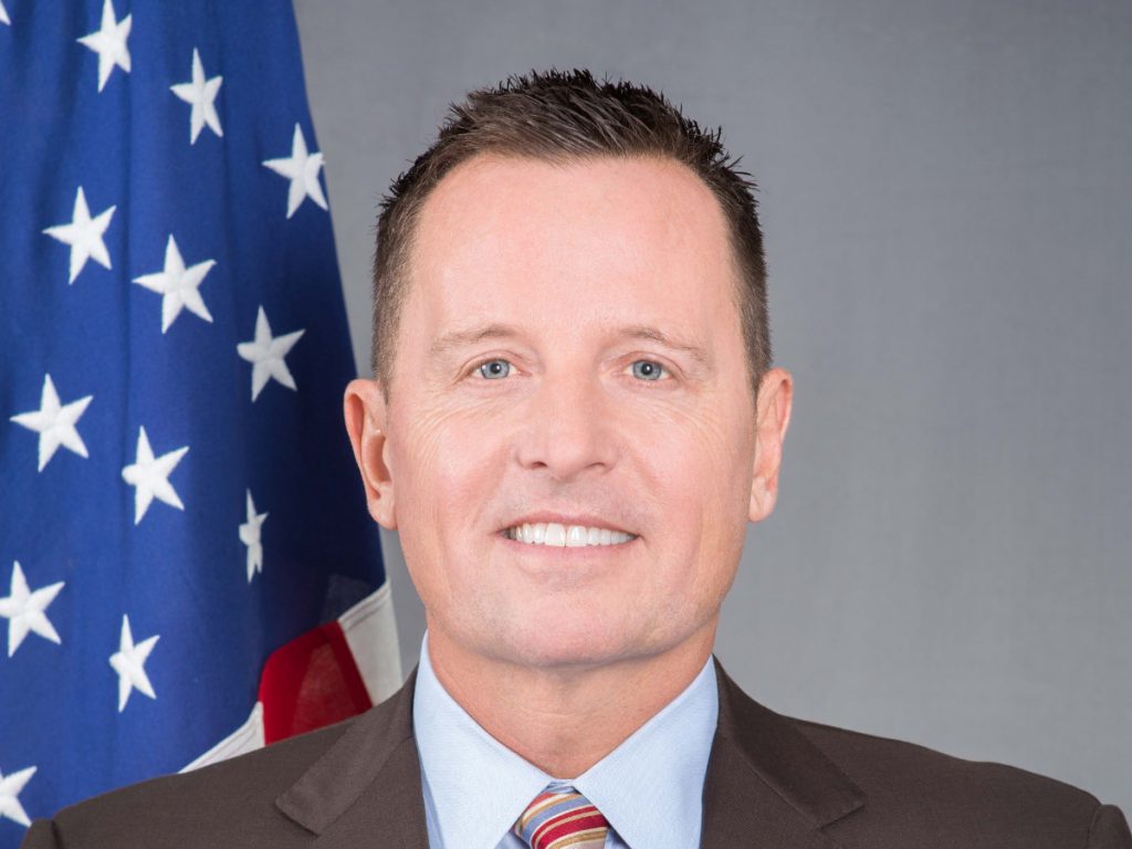 Richard Grenell, openly gay U.S. ambassador to Germany, has reportedly ... Richard Grenell, openly gay U.S. ambassador to Germany, has reportedly ...
