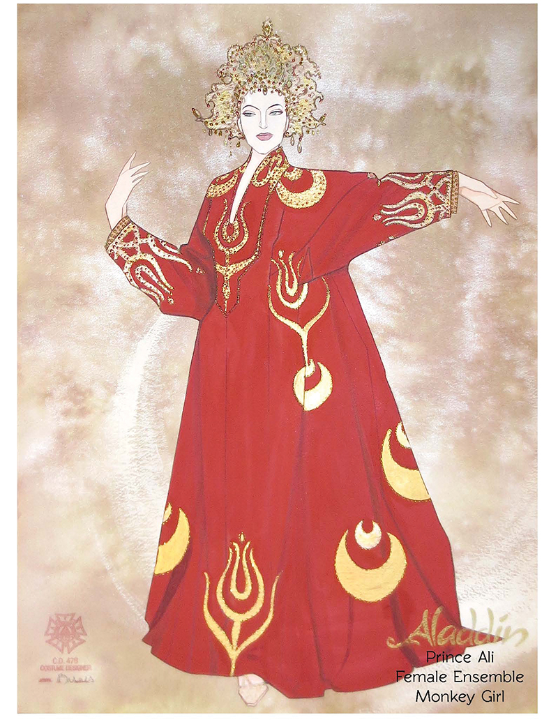 Female Ensemble: Monkey Girl - Illustration by Gregg Barnes - Metro Weekly