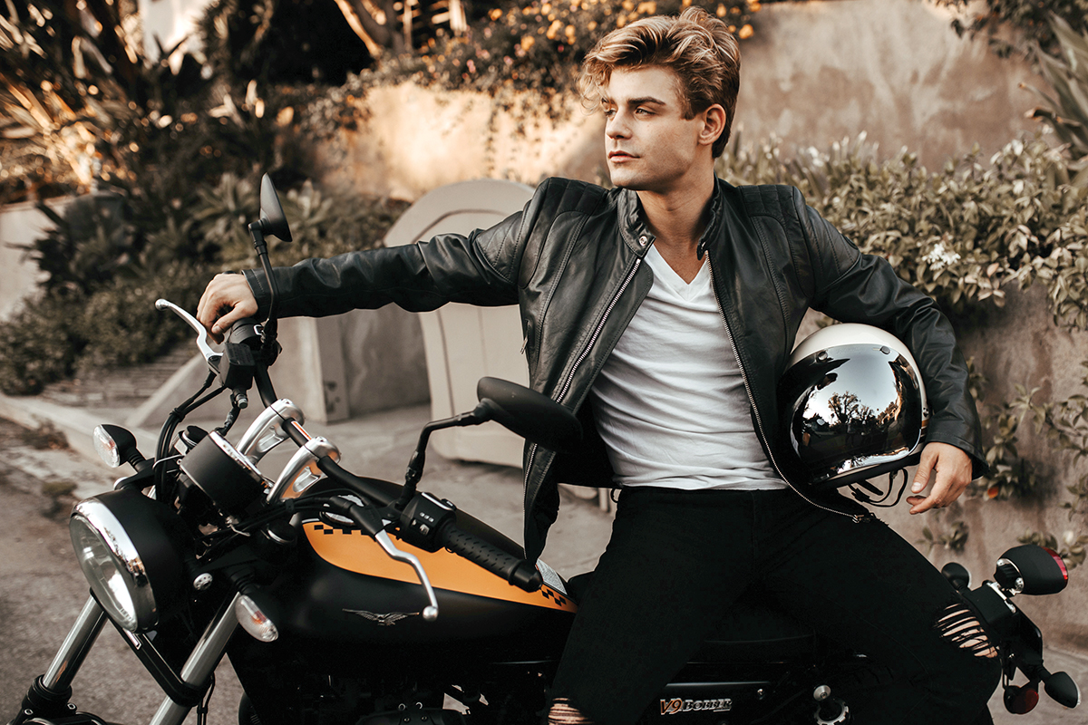 Garrett Clayton Model