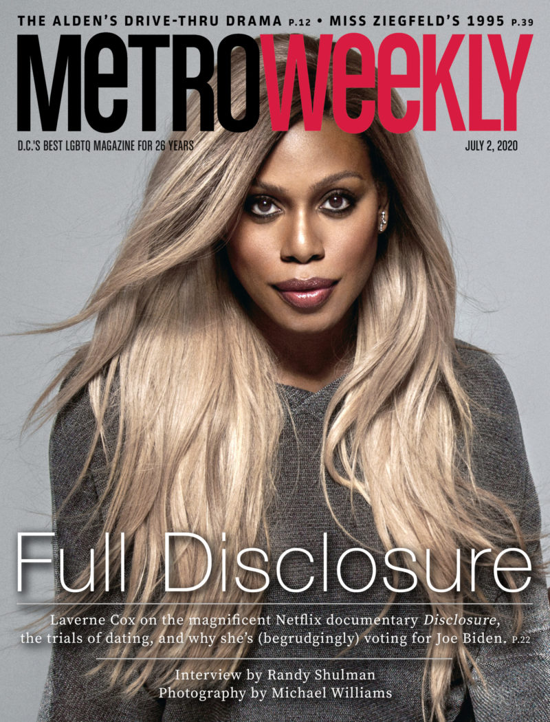 Laverne Cox's Full Disclosure: This Week's Issue is Out - Metro Weekly