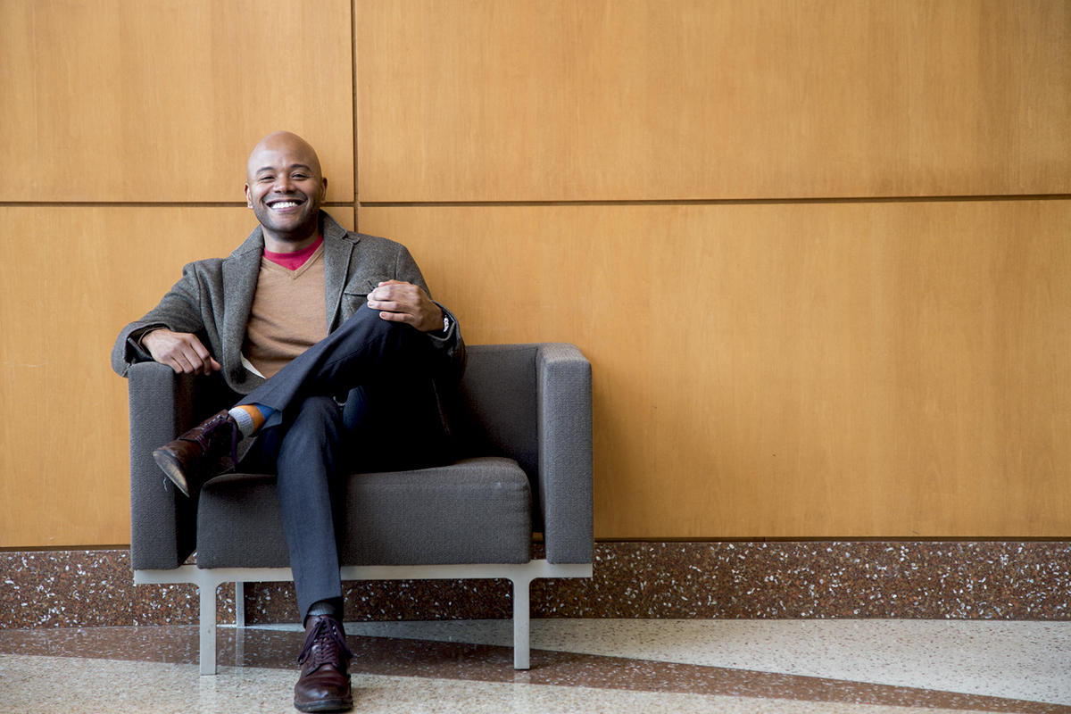 Library literary series - Joseph Peniel (photo by Kelvin Ma) - Metro Weekly