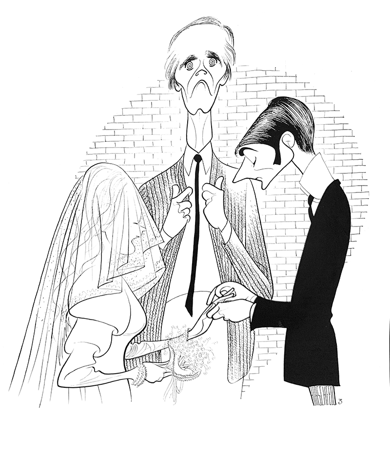 Al Hirschfeld - Our Town with Henry Fonda, Elizabeth Hartman, and ...