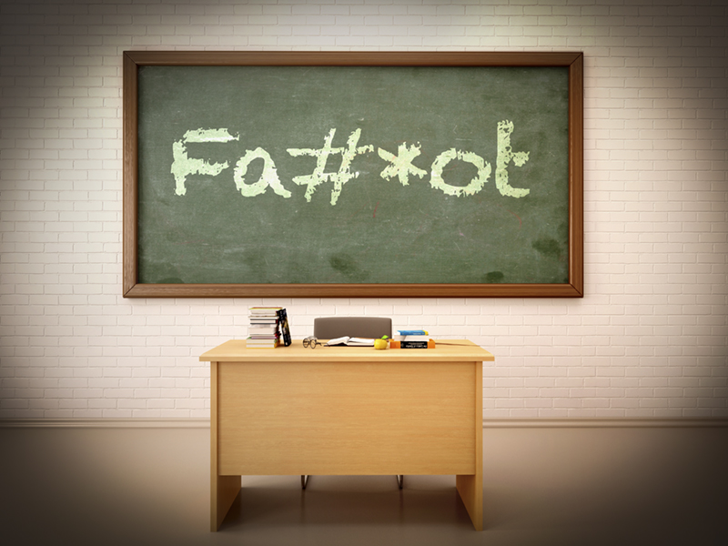 Teacher accused of using anti-gay slur by Igor Zakharevich Dreamstime ...