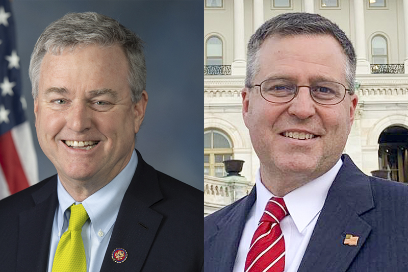 Trone (official portrait) and Parrott (Facebook) - Metro Weekly