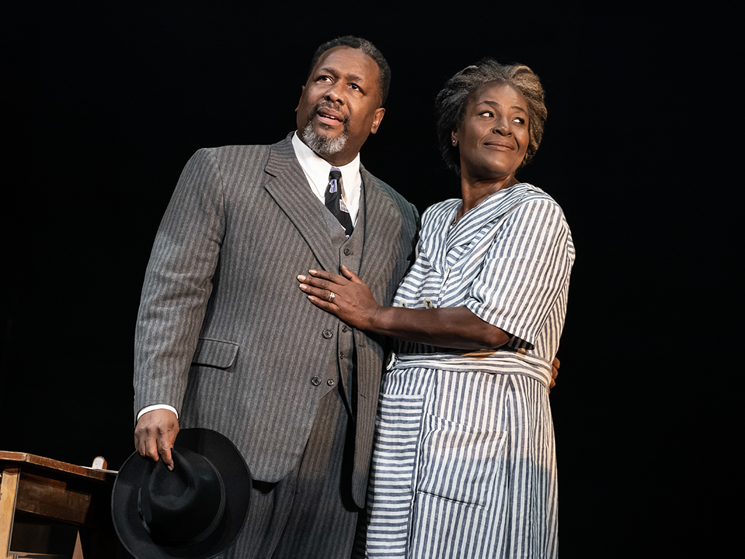 Death Of A Salesman 6 Wendell Pierce And Sharon D Clarke Photo By Joan Marcus Metro Weekly
