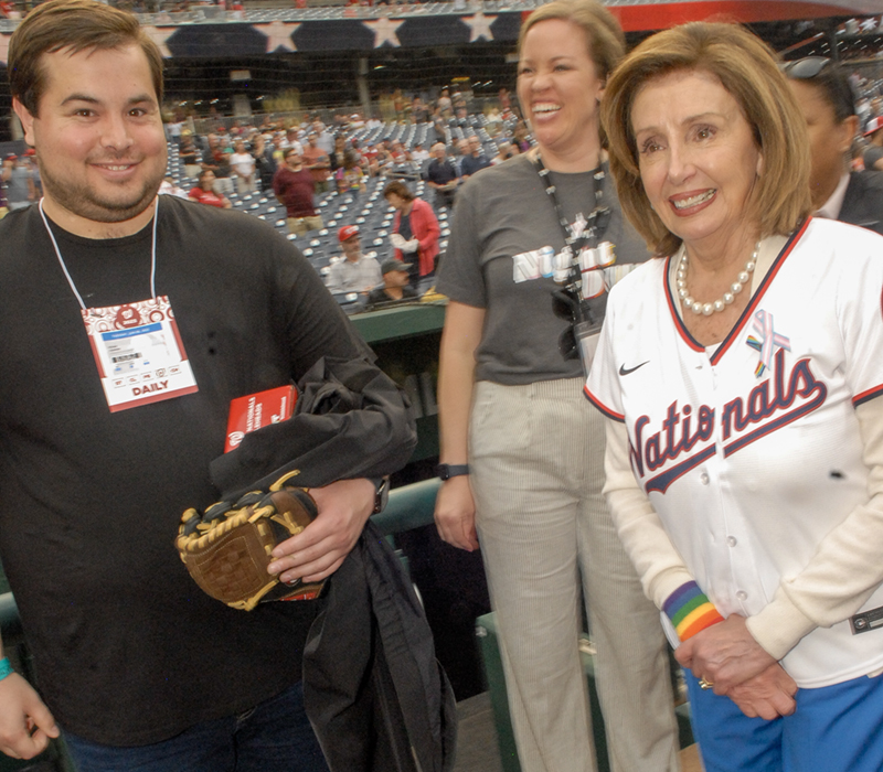 SCN060623 Team DC's Night Out at the Nationals with Nancy Pelosi by ...