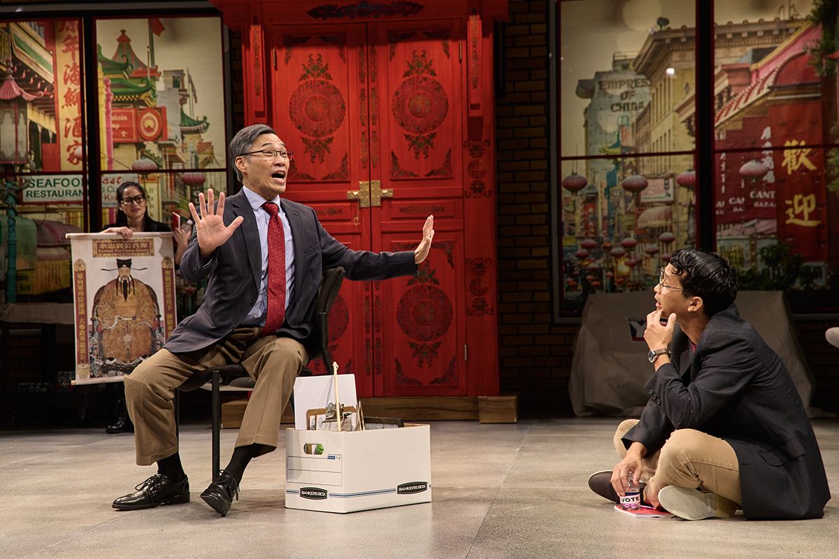 9._Sylvia Kwan (Actor 2), Grant Chang (Larry) and Jacob Yeh (Actor 1 ...