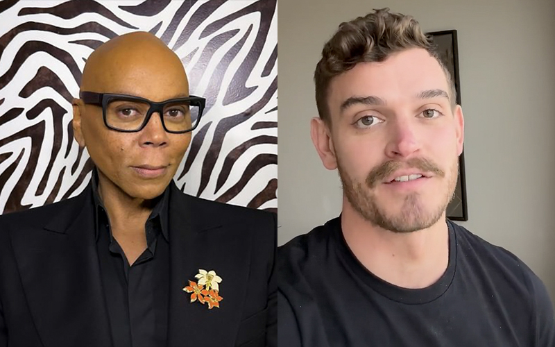 Allstora's founders RuPaul (Photo-Instagram) and Dr. Eric Cervini ...