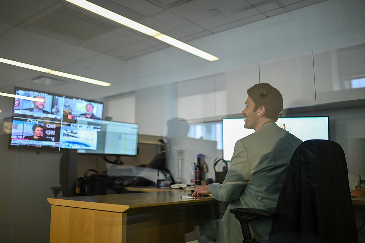 Kyle Griffin by Bryan Bedder - MSNBC - 2 - Metro Weekly