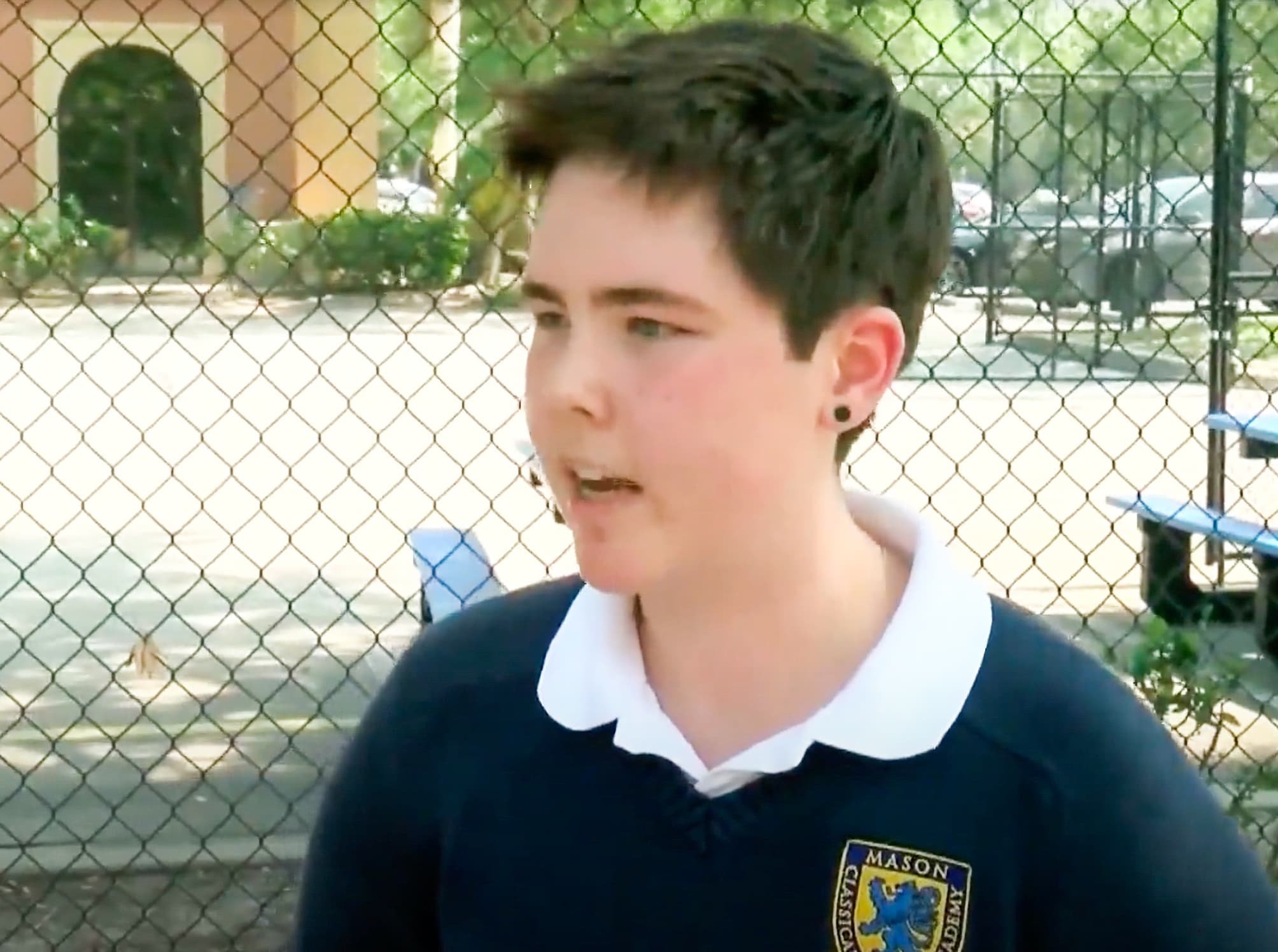 Sophie Savidge (WBBH screenshot) - Metro Weekly