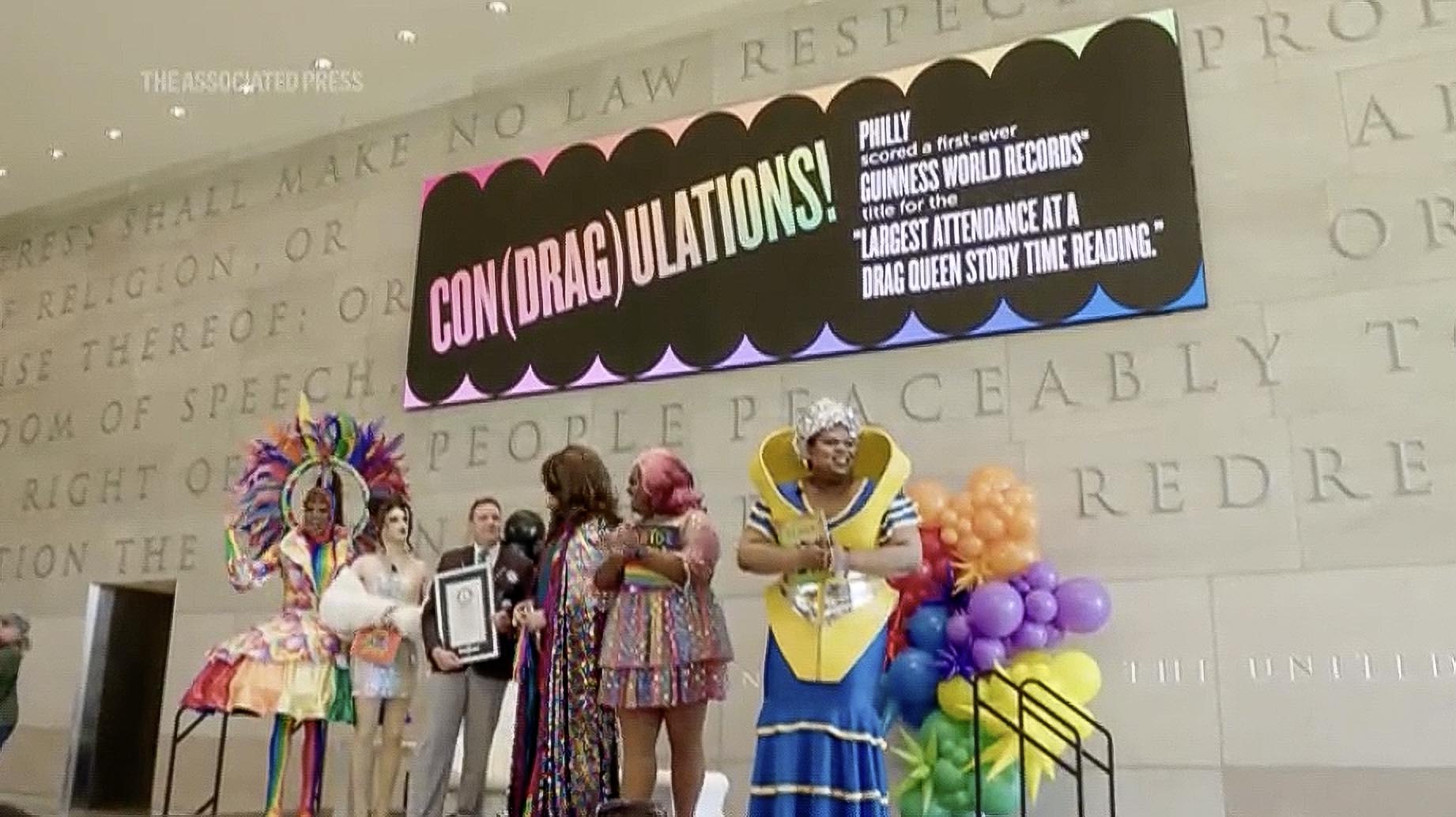 Philadelphia Drag Queen Story Time Sets World Record - Metro Weekly