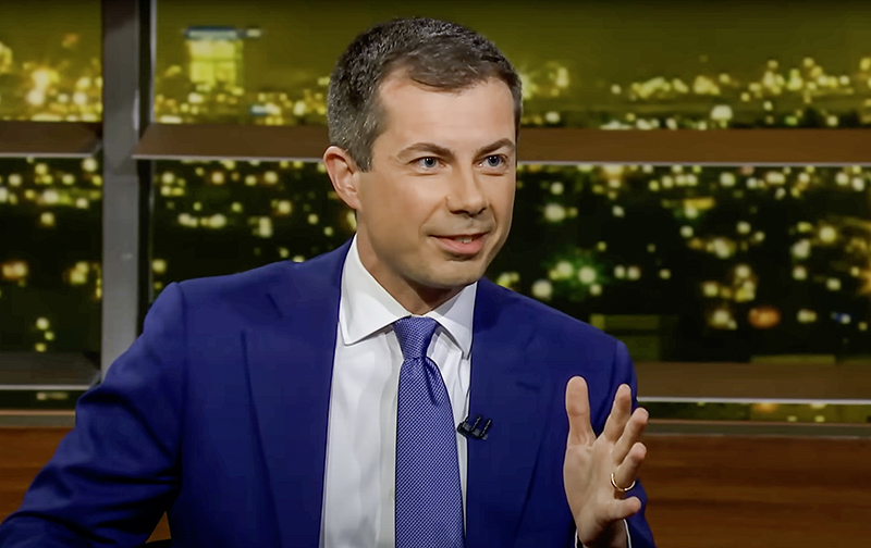 Pete Buttigieg on JD Vance, Real Time with Bill Maher (HBO Screenshot ...