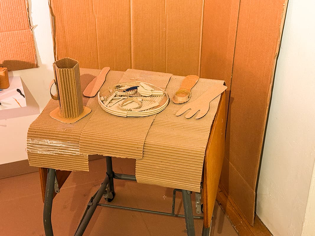 GALLERY - mei mei chang untitled (detail 2) carDboard + MIXED MEDIA ...